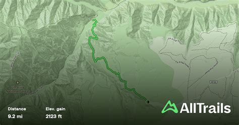 Elk Flats Trail To Wenaha River Trail Washington 2 Reviews Map