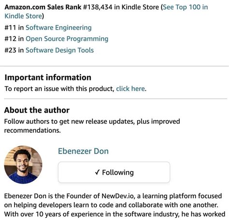 Ebenezer Don On Linkedin Softwareengineering Git Opensource