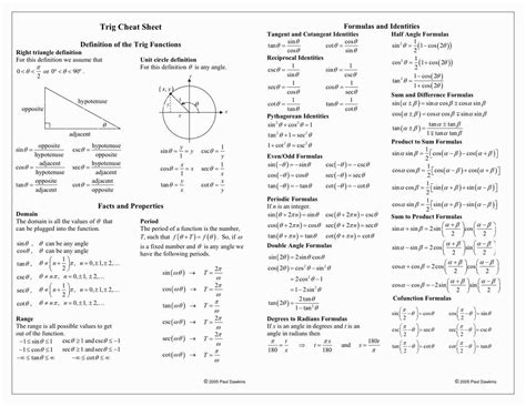 Key Answers For Trig Ratio Recap