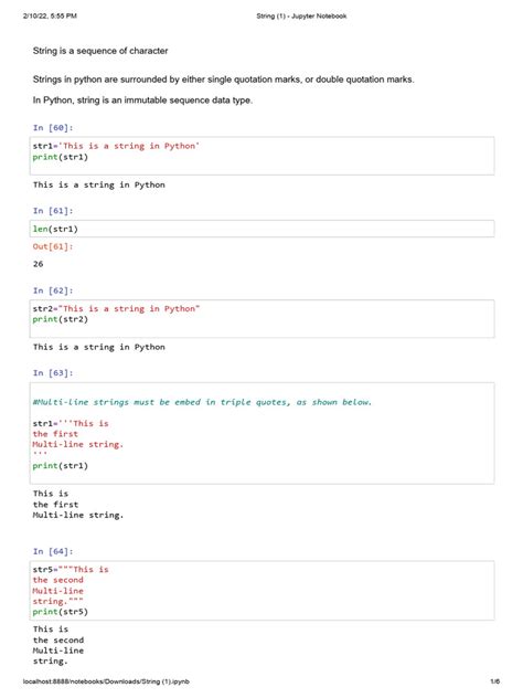 String Pdf String Computer Science Notation