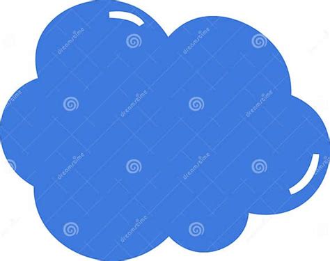 Doodle Cloud Symbol Vector Art Stock Illustration Illustration Of