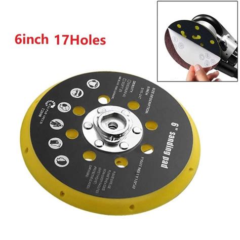 150mm Sander Backing Pad 17 Holes Sanding Disc 6 Inch For Orbital Sander Lazada Ph