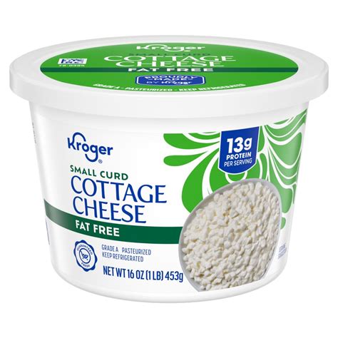 Kroger® Fat Free Small Curd Cottage Cheese Cup 16 Oz Frys Food Stores
