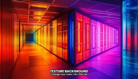 Network Ethernet Cables Plugged Into Switch Texture Background