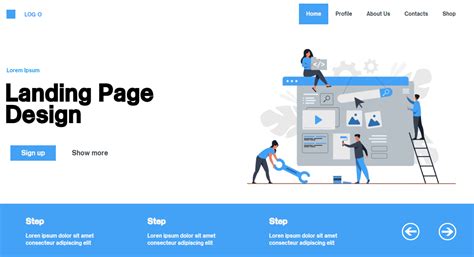 GitHub CristianDeve Landing Page Layout