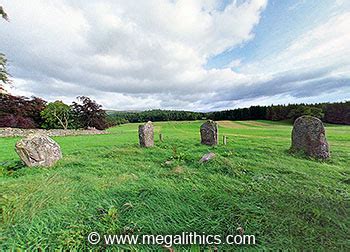 Killin Kinnell Stone Circle Picture Gallery