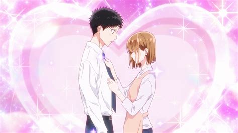 Blue Box Romance Chinatsu And Taiki Hd Anime Wallpaper