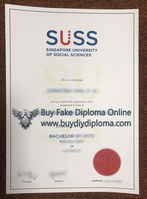 Print Suss Degree Buy A Suss Transcript