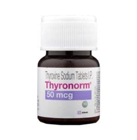 Thyronorm Tablet Thyroxine Packaging Size 120 Tablets At ₹ 200 54 Bottle In Nagpur