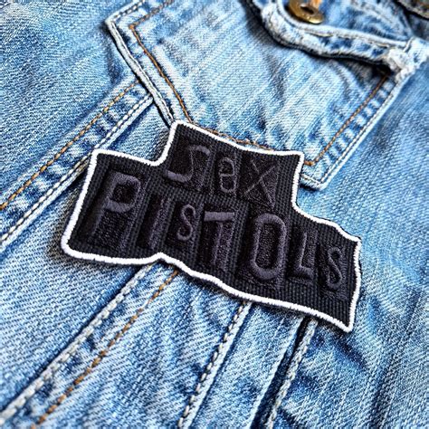 Sex Pistols Distorted Letter Logo Patch Iron On