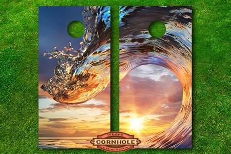 12 Beach Themed Cornhole Wraps Ideas Cornhole Wraps Cornhole