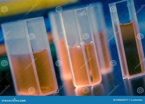 Light Sensitive Reactions Protect Light Sensitive Samples During Phot Stock Image Image Of