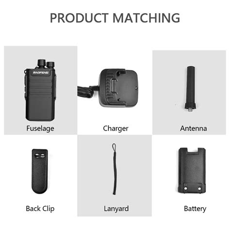 2pcspair Baofeng Bf V8 Small Two Way Radio Long Range Uhf Large Capacity For Restaurant Hotel