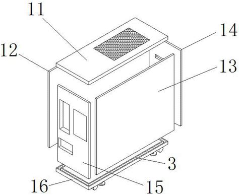 一种便于拆装的电脑主机箱的制作方法