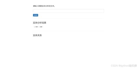 基于python的django微博内容网络分析系统，实现文本划分词结构微博语义网络分析工具 Csdn博客