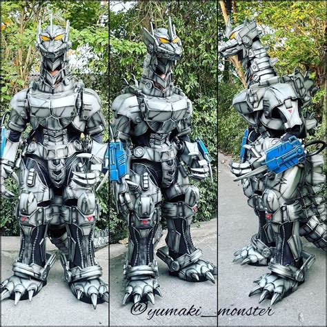 Mecha Godzilla Kiryu Costume Etsy