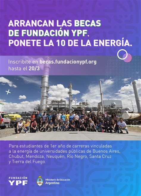 Beca De FundaciÓn Ypf Facultad De Ciencias Del Ambiente Y La Salud
