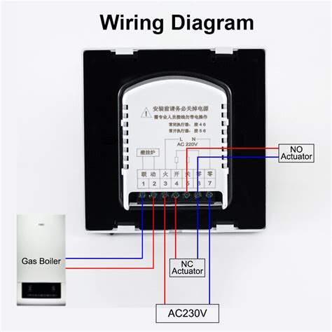 Thermostat For Gas Boiler Water Heating Warm 3a Te Vicedeal
