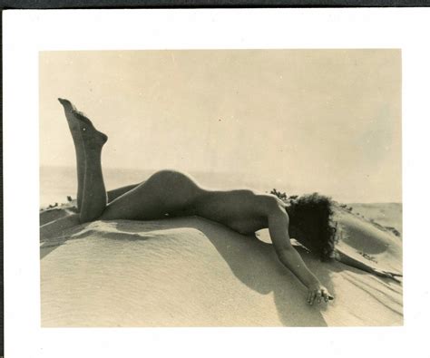 1 Vintage Snapshot Nude Figure On Beach Unknown Photographer 1796479033