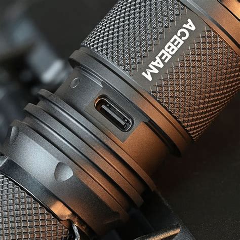 P16 20 Dual Tail Switch Tactical Flashlight With Three Modesacebeam