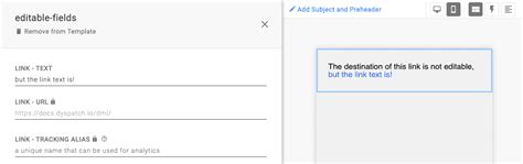 Using Editable Editable Fields And Editable Styles Dyspatch Support