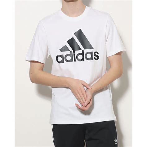 アディダス Adidas メンズ 半袖tシャツ M Ess Bl Sj Tシャツ Ic9349 （ホワイト） ファッション通販