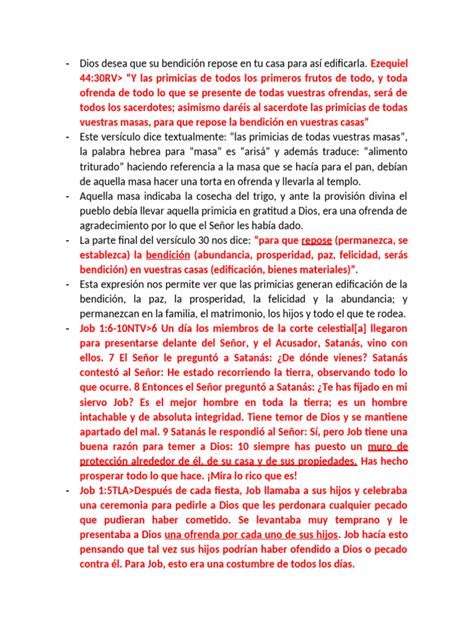 La Bendicion Que Edifica Tu Casa Pdf