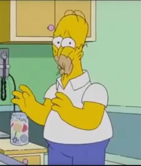 Homer Eating Sour Candy Blank Template Imgflip