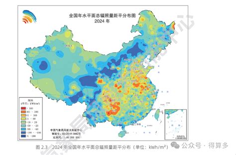 2024年我国水平面太阳能资源总辐照量与区域分布 知乎