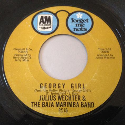 Julius Wechter And The Baja Marimba Band Georgy Girl Vinyl Discogs