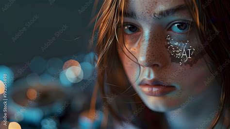 Ai Powered Image Recognition Technology Illustrating The Creation Of