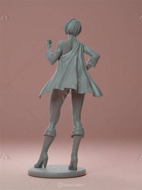 Dc 神力女孩 Powergirl 3d打印模型20313stl格式 An素材库