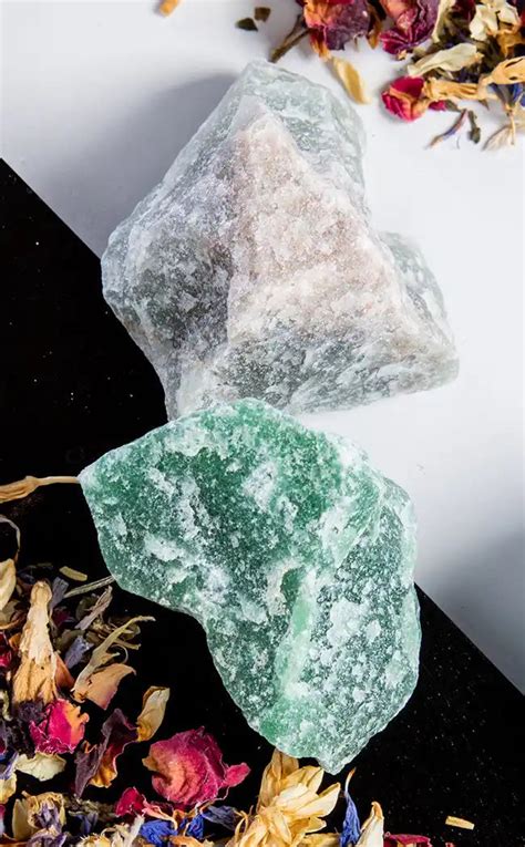 Green Quartz Raw Rough Chunk Shop Crystals Energy Healing
