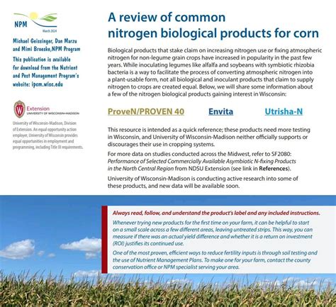 Some Of These Biological Nitrogen Products Are Being Tested On Farm As