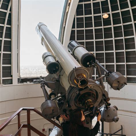 Astronomy Observatory With Telescope