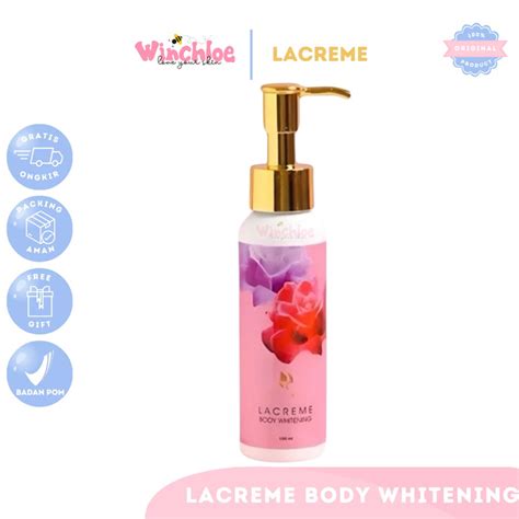 La Creme Body Bleaching Whitening Body Lotion Whitening Lacreme Shopee Philippines