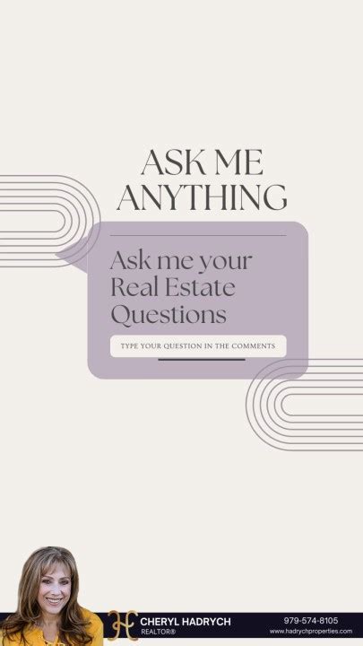 Cheryl Hadrych On Linkedin Got Real Estate Questions