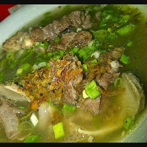 Soto Babat Sapi Bude Al Top Jek