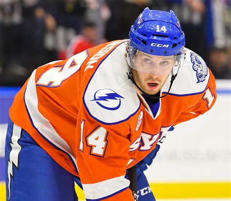 14 Mike Mcnamee Home Nameplate 2016 17 Syracuse Crunch Official Team Store