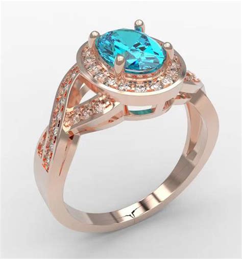 A Love Story Blue Sapphire Engagement Rings