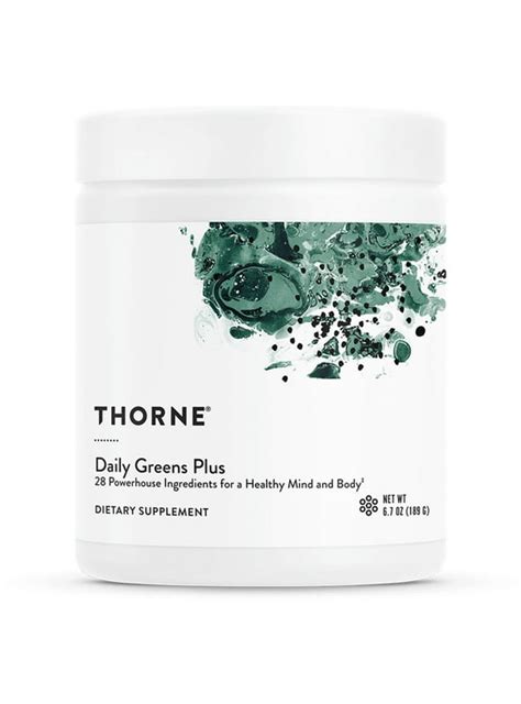 Thorne Vitamins And Supplements In Health And Medicine