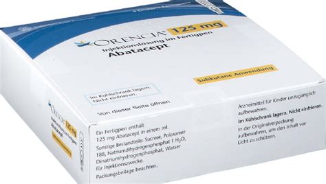 Approval Lapsed Orencia 125 Mg Solution For Injection In Pre Filled Pen Germany