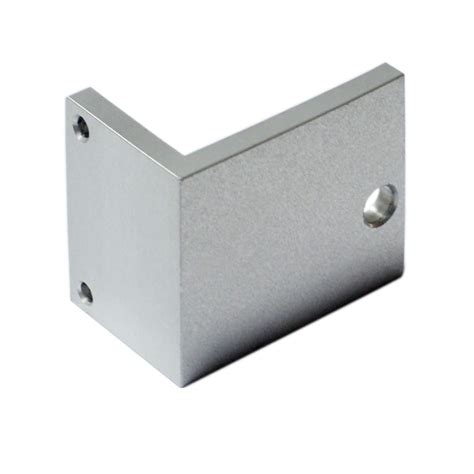 90 Degree Aluminum Angled Mounting Brackets Cnc Machining And Custom