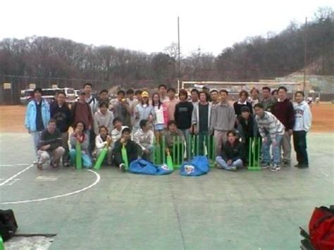 Group Shot Of The Previously Reported Korea University Cricket Course