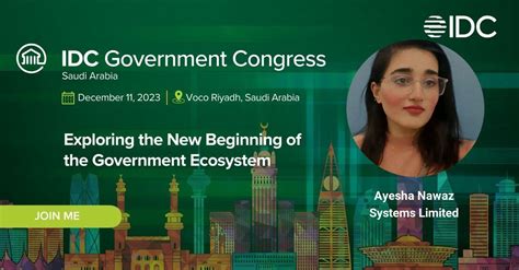 ayesha nawaz on linkedin idc government congress 2023