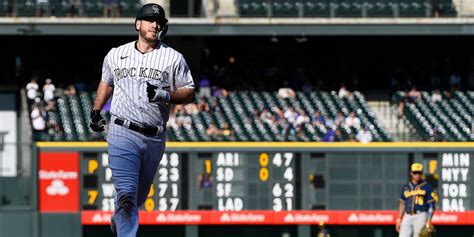 C J Cron Homers Looks To Be Example For Rockies Rookies