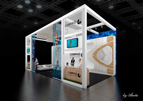Exhibition Stand Compass On Behance