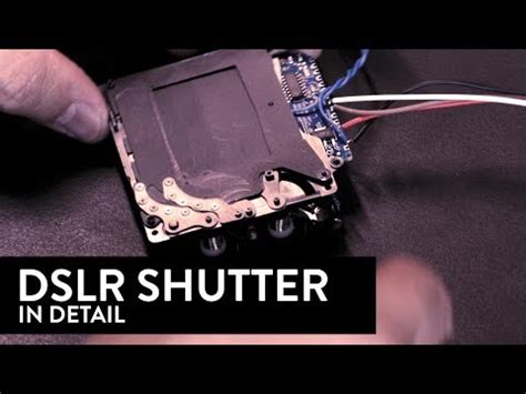 Springs Levers And Electromagnets Are What Makes A DSLR Shutter Mechanism Work