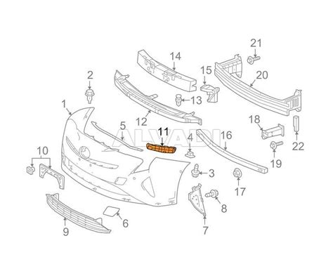 Exploring The Components Of A Toyota Camry Front Bumper An In Depth