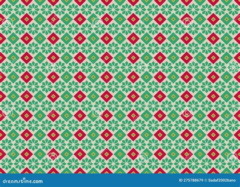 Golden Vector Seamless Pattern With Small Diamond Shapes Stars